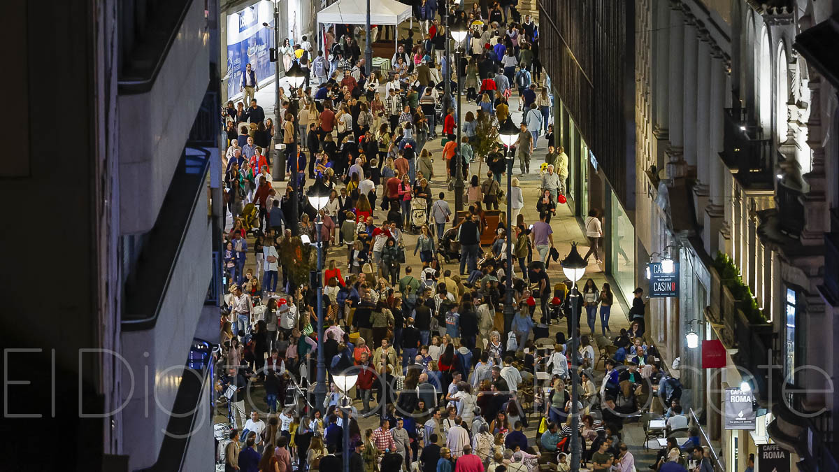 La Calle Ancha de Albacete, a reventar - El Digital de Albacete