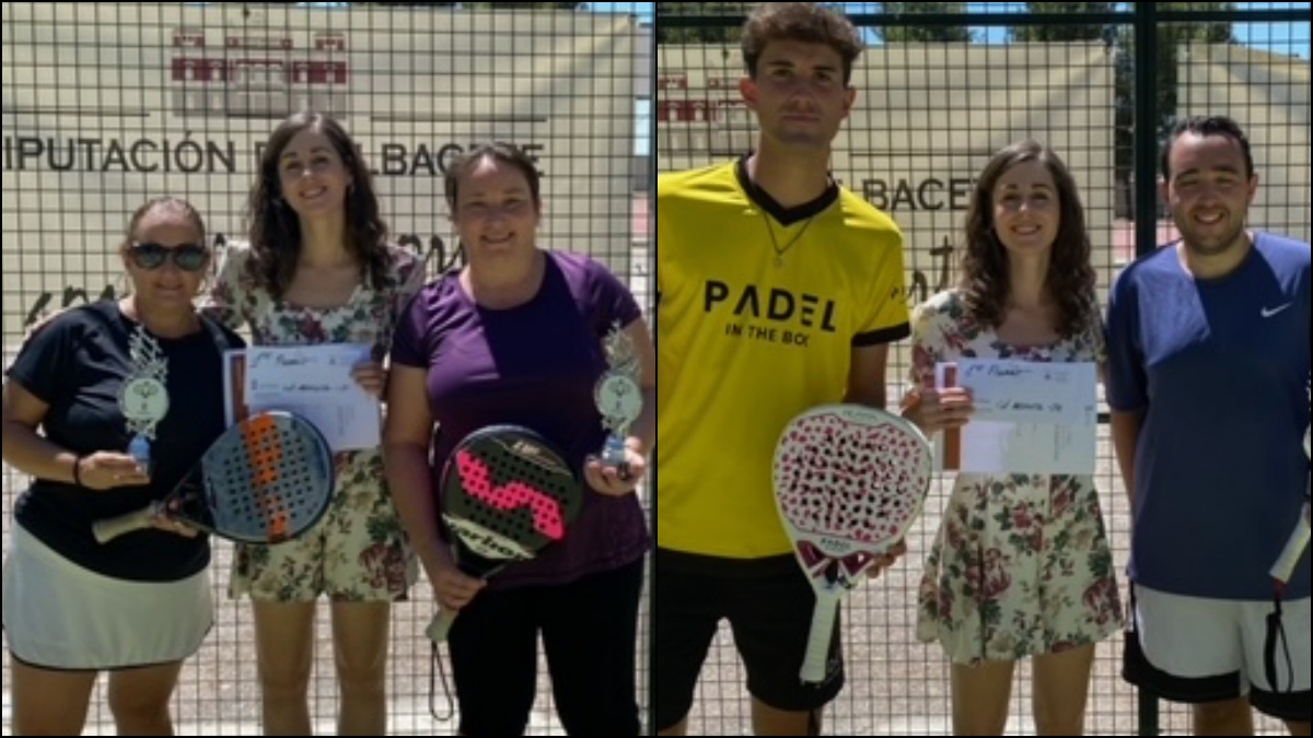El Torneo de Verano ‘Pádel Albacete 2023’ ya tiene ganadores en Chinchilla - El Digital de Albacete