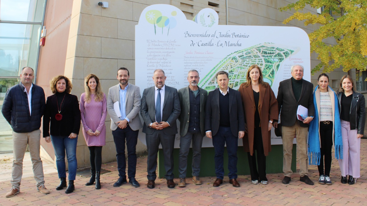 El alcalde de Albacete, presidente del Jardín Botánico - El Digital de Albacete