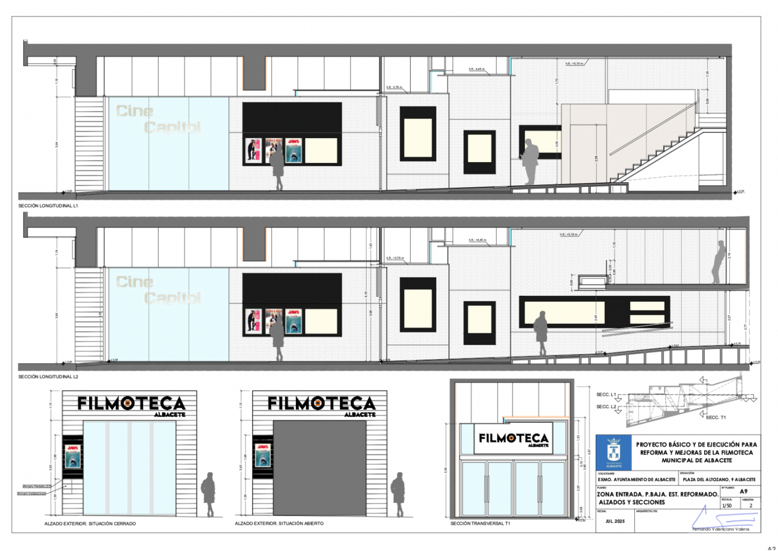 La Filmoteca de Albacete, más accesible - El Digital de Albacete